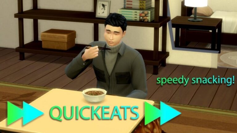 Sims 4 Faster Eating Mod: Remove All Distractions - We Want Mods