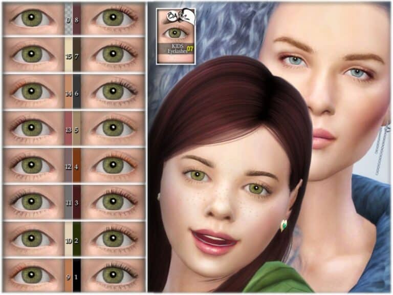 21+ Sims 4 Eyelashes CC: 2D Lashes, 3D Options & More - We Want Mods