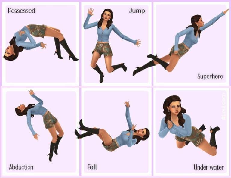 33+ Best Sims 4 Gallery Poses (Free Downloads) - We Want Mods
