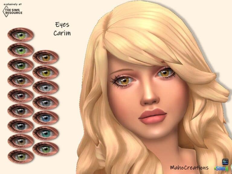 37+ Striking Sims 4 Eyes CC: Default, Non-Default - We Want Mods