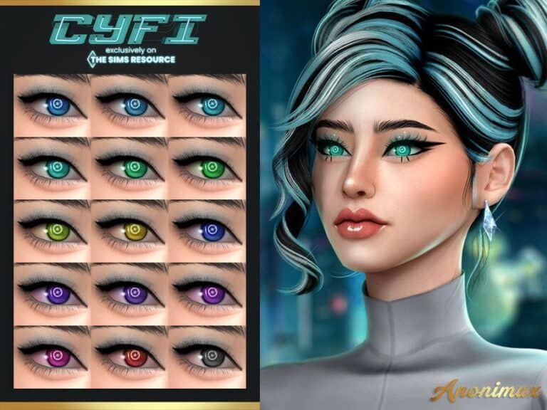 37+ Striking Sims 4 Eyes CC: Default, Non-Default - We Want Mods