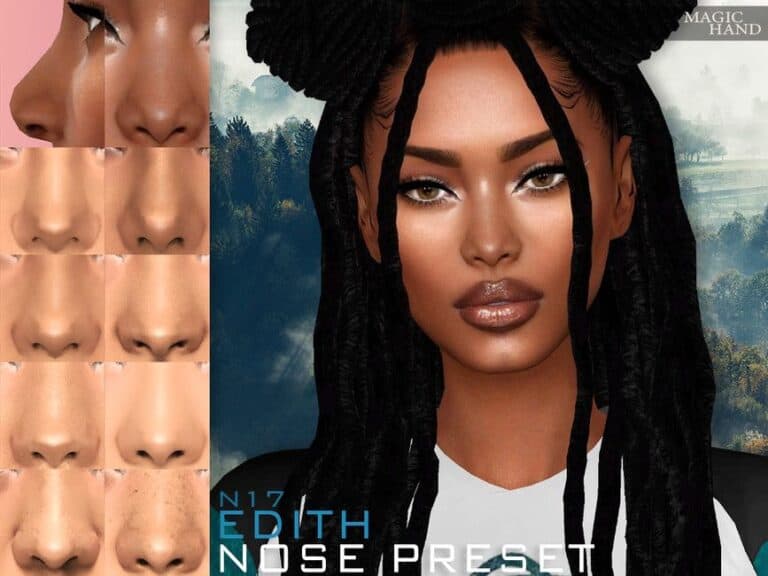 33+ Sims 4 Nose Presets: Thin, Wide & Crooked Noses - We Want Mods