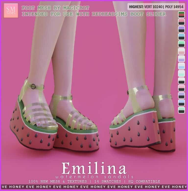 39+ Sims 4 Shoes CC: Sandals, Sneakers, Heels & More - We Want Mods