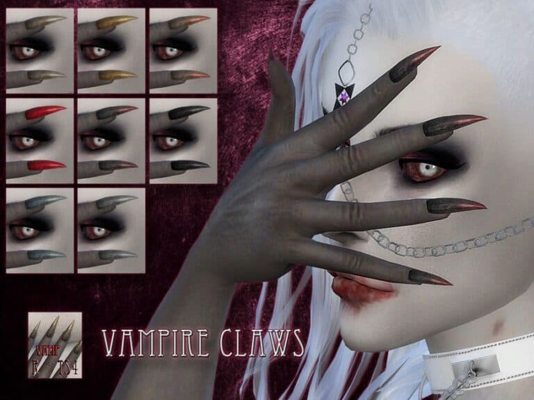 41+ Sims 4 Vampire CC: Coffins, Fangs, Clothing & More - We Want Mods