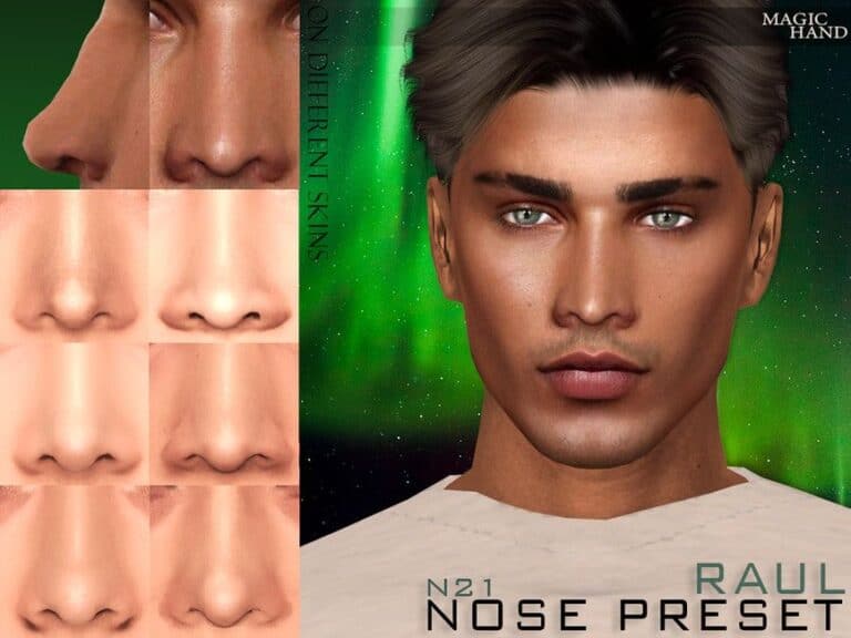 35+ Sims 4 Nose Presets: Thin, Wide & Crooked Noses - We Want Mods