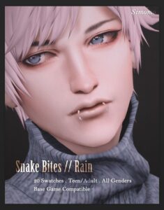 23+ Edgy Sims 4 Piercings CC [2023] - We Want Mods