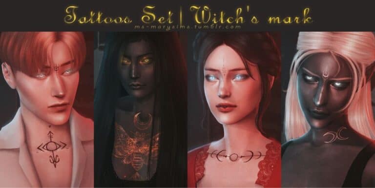 50+ Sims 4 Witch CC: Mystical Makeovers For Magical Sims - We Want Mods