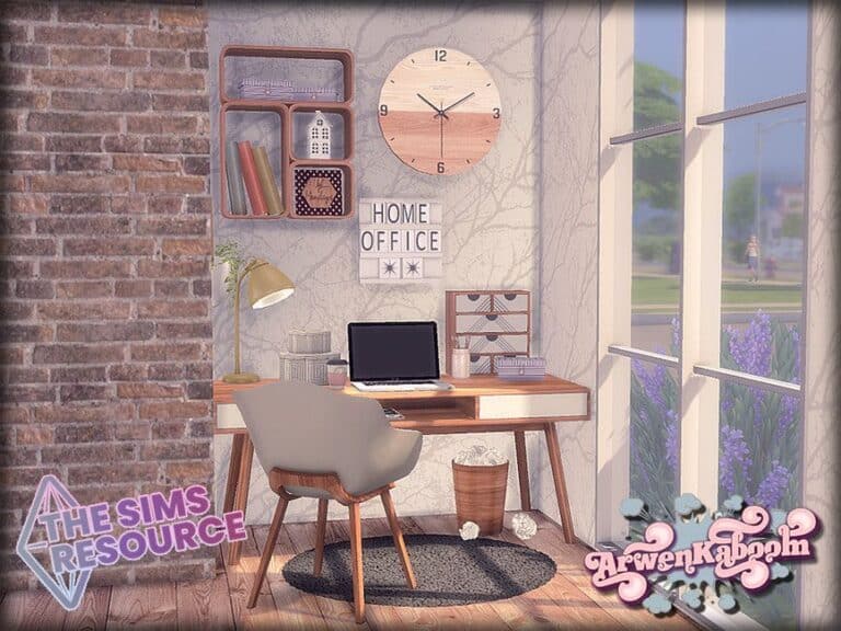 29+ Sims 4 Office CC Packs: Desks, Chairs, Computers - We Want Mods