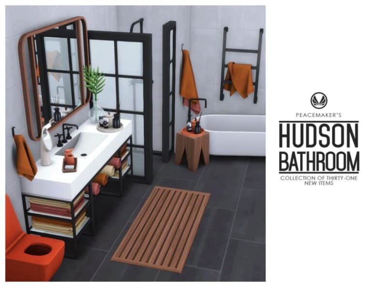 29+ Sims 4 Bathroom CC For The Perfect Washroom - We Want Mods