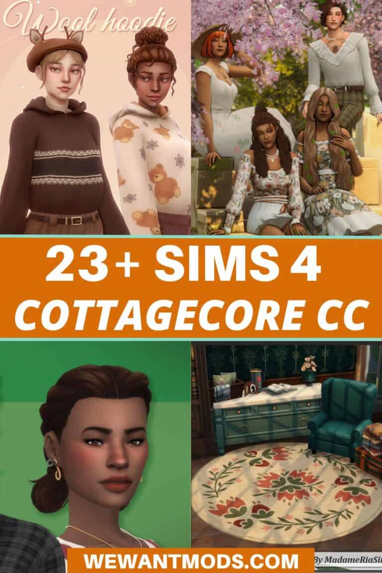 Sims 4 Cottagecore CC: A Rustic World Awaits - We Want Mods