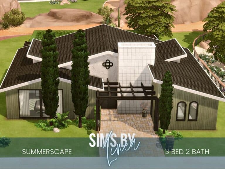 17+ Sims 4 One-Story Houses (Turnkey Homes) - We Want Mods
