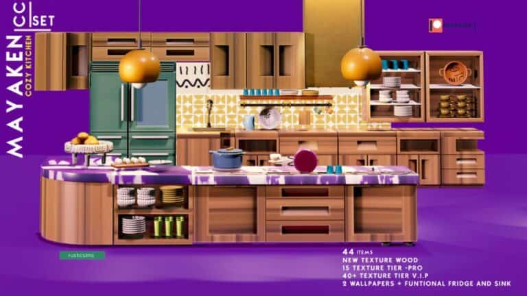 37+ Sims 4 Kitchen CC: Upgrade Your Cooking Game Now - We Want Mods