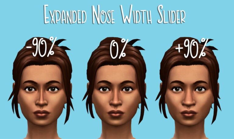33+ Sims 4 Sliders: Cheek, Hand, Feet, Sliders & More - We Want Mods