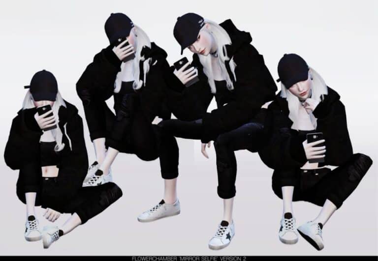 Sims 4 Selfie Poses: Strike The Perfect Pose - We Want Mods