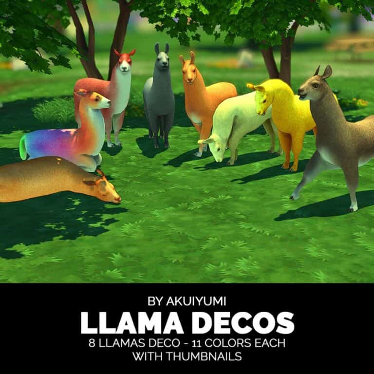 21+ Sims 4 Deco Sims: Decorative Sims For Any Event - We Want Mods