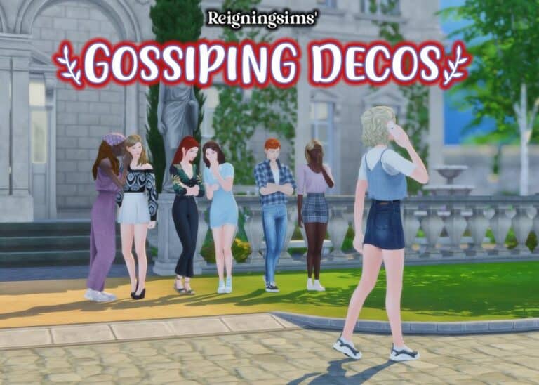 21+ Sims 4 Deco Sims: Decorative Sims For Any Event - We Want Mods