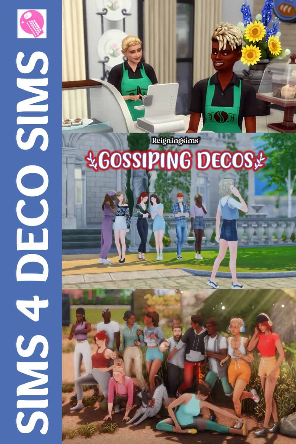 21+ Sims 4 Deco Sims: Decorative Sims For Any Event - We Want Mods