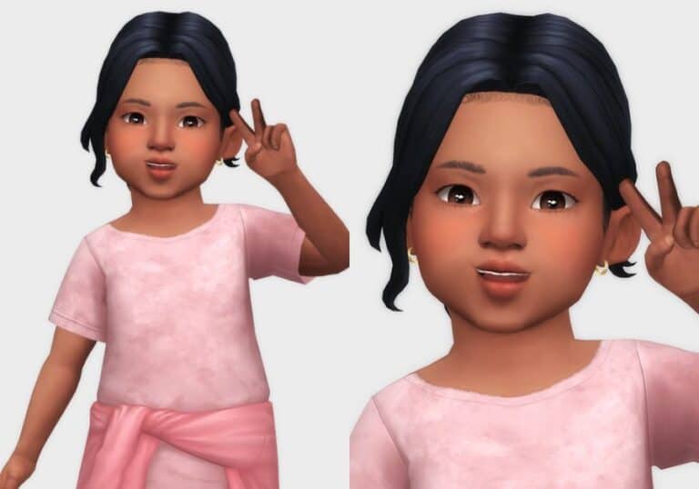 33+ Sims 4 Toddler Hair CC: Buns, Braids, Twists & More - We Want Mods