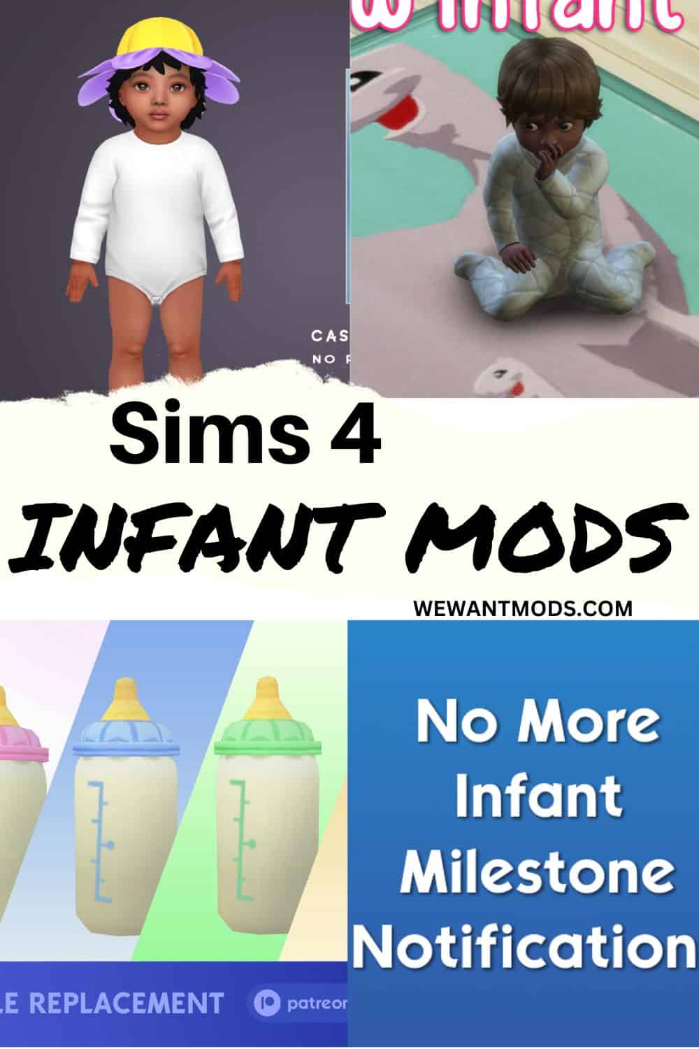 18+ Sims 4 Infant Mods: Bottles, Bassinet & Playmat Mods - We Want Mods