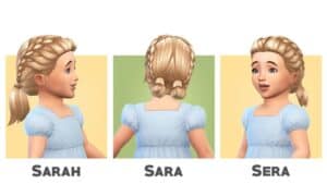 33+ Sims 4 Toddler Hair CC: Buns, Braids, Twists & More - We Want Mods