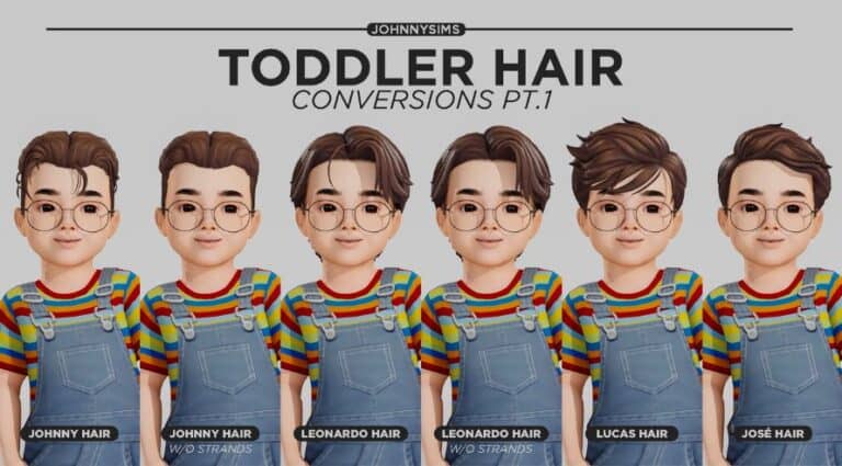 33+ Sims 4 Toddler Hair CC: Buns, Braids, Twists & More - We Want Mods