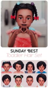 33+ Sims 4 Toddler Hair CC: Buns, Braids, Twists & More - We Want Mods