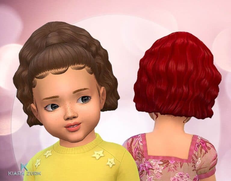 33+ Sims 4 Toddler Hair CC: Buns, Braids, Twists & More - We Want Mods
