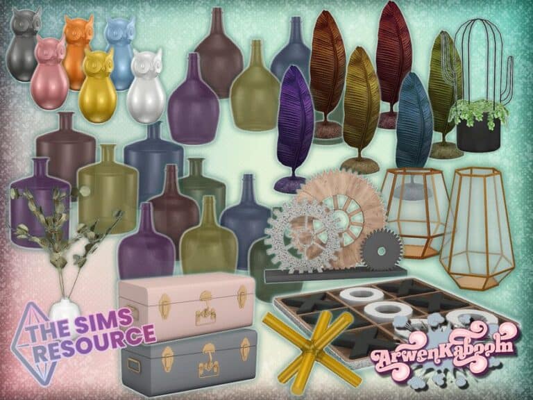 50+ Best Sims 4 Clutter CC: Accessorize Every Room - We Want Mods