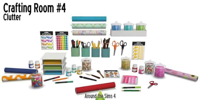 50+ Best Sims 4 Clutter CC: Accessorize Every Room - We Want Mods