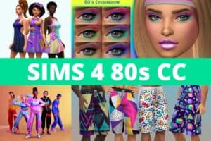 37+ Sims 4 80s CC: Enjoy The Retro Vibes - We Want Mods
