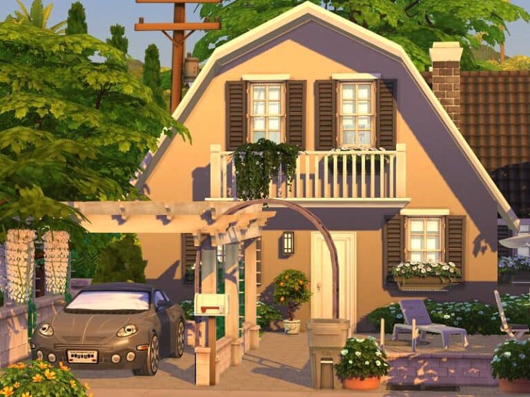 17+ Sims 4 Cottage Houses: A Simple Way Of Living - We Want Mods