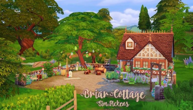 17+ Sims 4 Cottage Houses: A Simple Way Of Living - We Want Mods