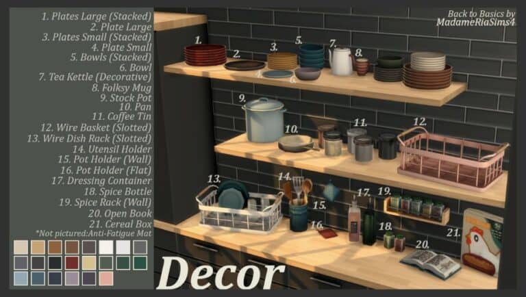 50+ Best Sims 4 Clutter CC: Accessorize Every Room - We Want Mods
