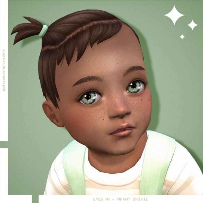 21+ Sims 4 Infant Eyes: Default, Non-Default Eyes - We Want Mods