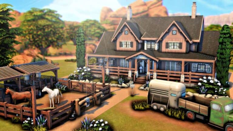 19+ Sims 4 Horse Ranch Builds (Chestnut Ridge) - We Want Mods