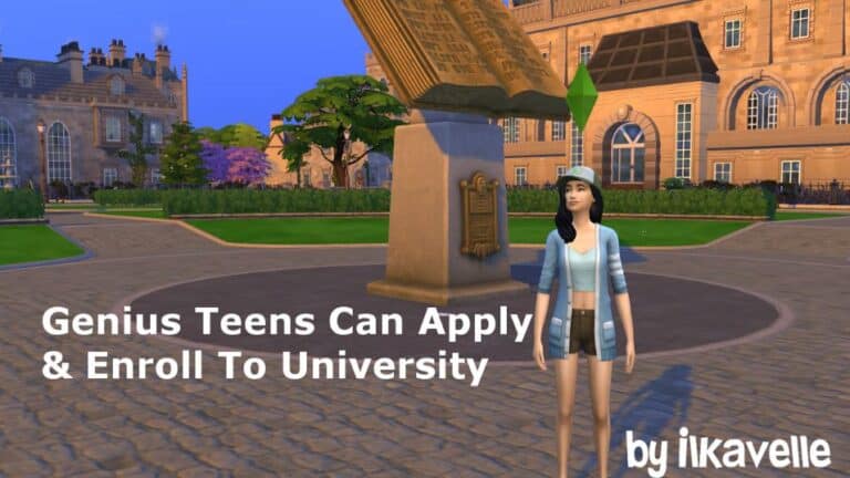 23+ Sims 4 University Mods: A Better Way Of Learning - We Want Mods
