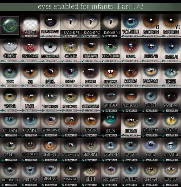21+ Sims 4 Infant Eyes: Default, Non-Default Eyes - We Want Mods