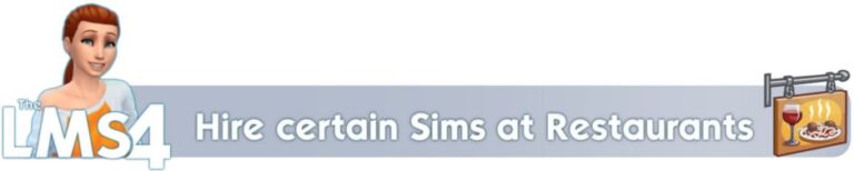 25+ Sims 4 Restaurant Mods: Menus, Staff, Food Stalls - We Want Mods