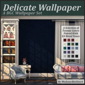 33+ Sims 4 Wallpaper CC: Transform Any Room - We Want Mods