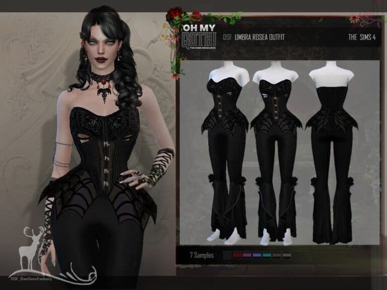 39+ Sims 4 Goth CC: Unleash Your Sims' Dark Side - We Want Mods
