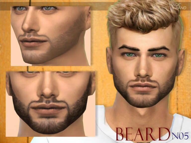 30+ Sims 4 Beard CC: Soul Patch, Face Stubble & Goatees - We Want Mods