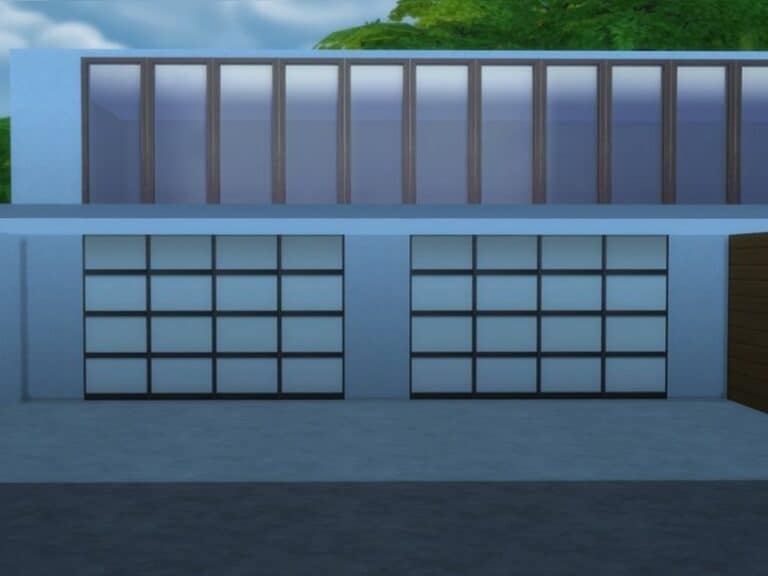 17 Sims 4 Garage Door CC: Deco, Single & Double Doors - We Want Mods