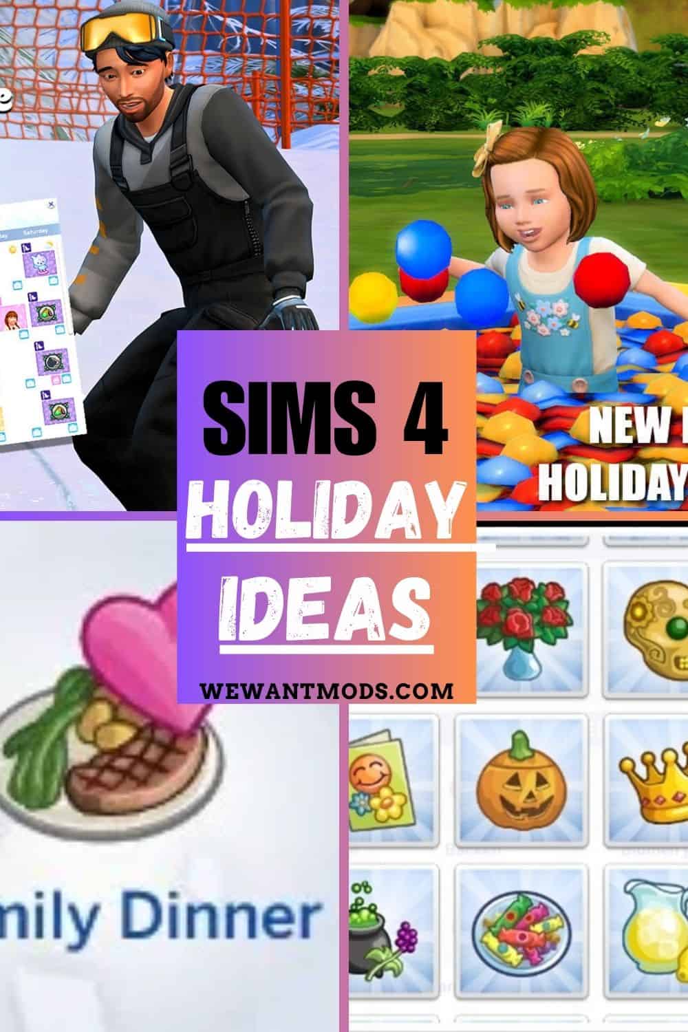 Sims 4 Holiday Ideas (Festive Holiday Mods) - We Want Mods