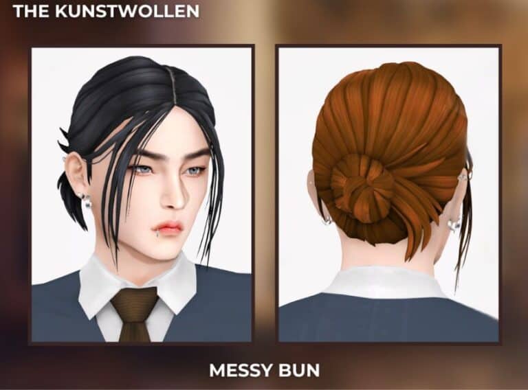 41+ Sims 4 Male Hair CC: Curly, Straight & Braided - We Want Mods