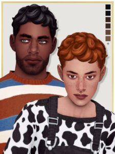 41+ Sims 4 Male Hair CC: Curly, Straight & Braided - We Want Mods
