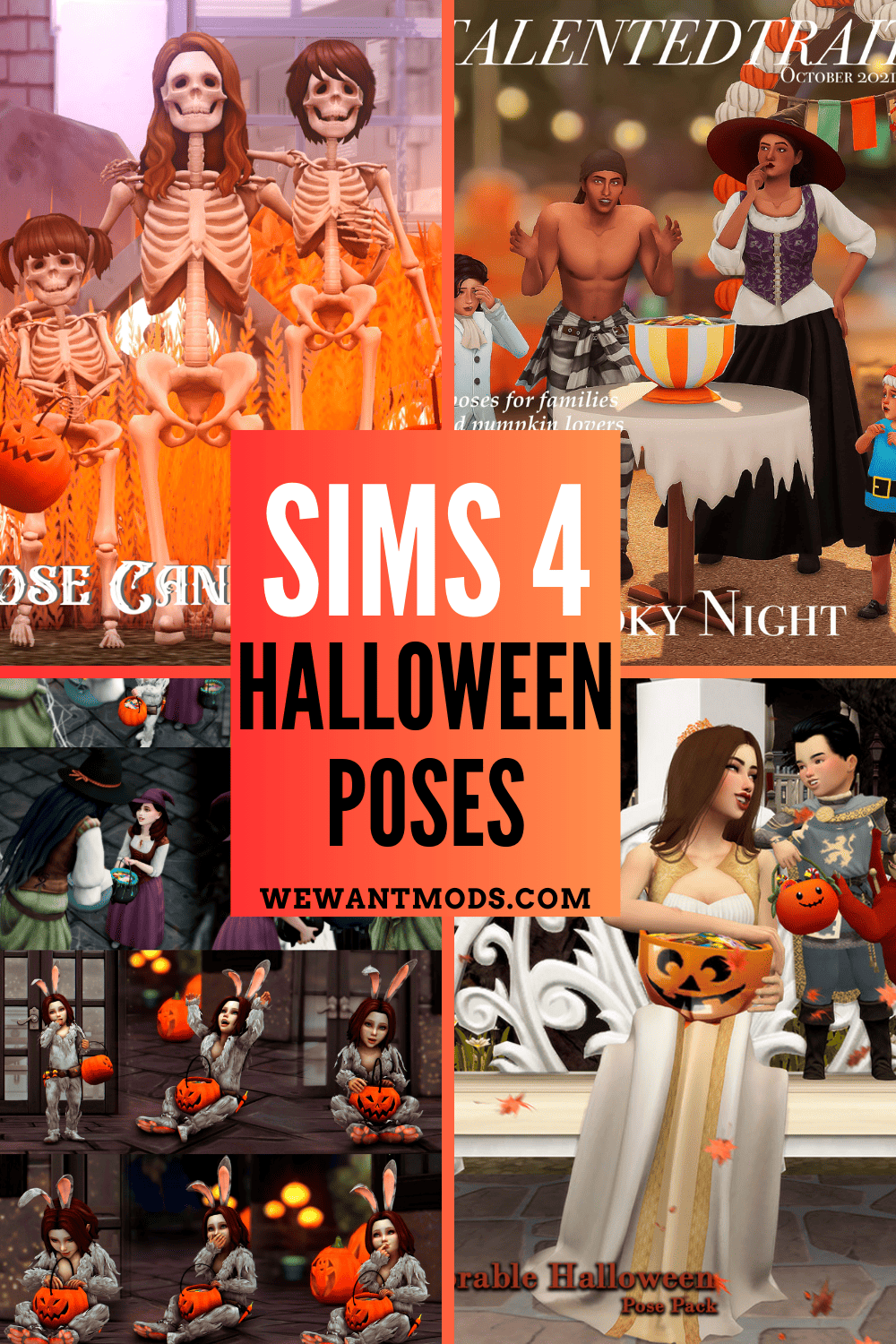 19 Sims 4 Halloween Poses: Strike A Scary Pose - We Want Mods