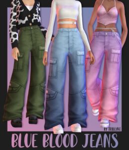 43+ Sims 4 Jeans CC: Skinny, Baggy, & Flared Denim - We Want Mods