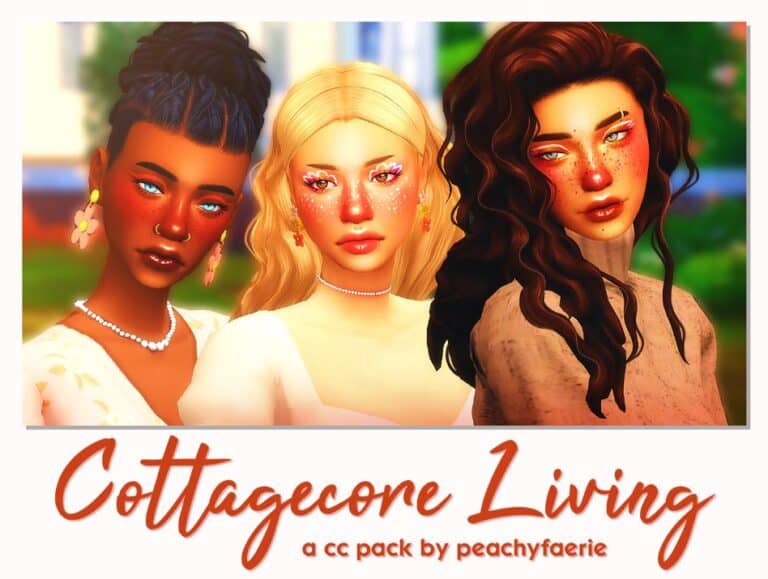 35+ Sims 4 Cottagecore CC: A Rustic World Awaits (November 2023) - We ...