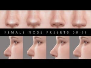 33+ Sims 4 Nose Presets: Thin, Wide & Crooked Noses - We Want Mods