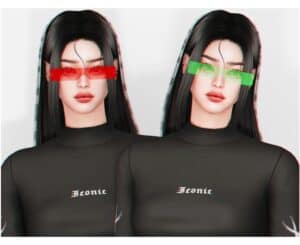 37+ Sims 4 Glasses CC: Round, Oval, & Aviator Frames - We Want Mods